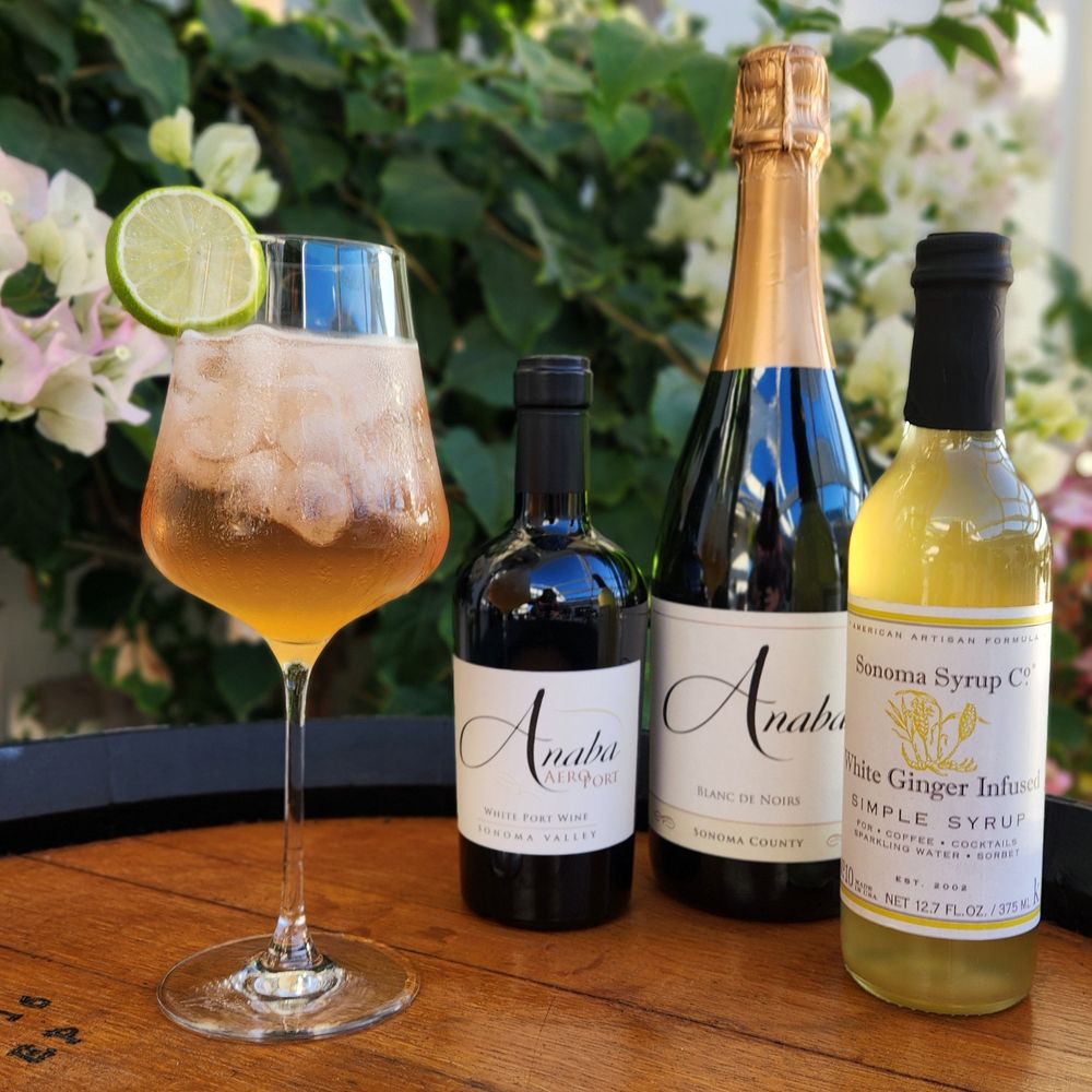 Sparkle & Sip Celebration Set | Ginger Kiss Spritz - Anaba Wines
